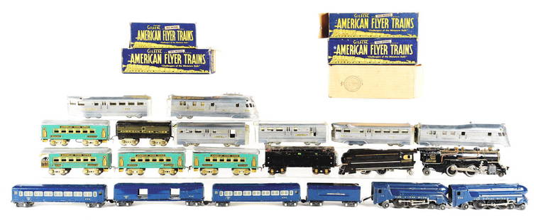 American Flyer Burlington Zephyr 9900 Streamliner