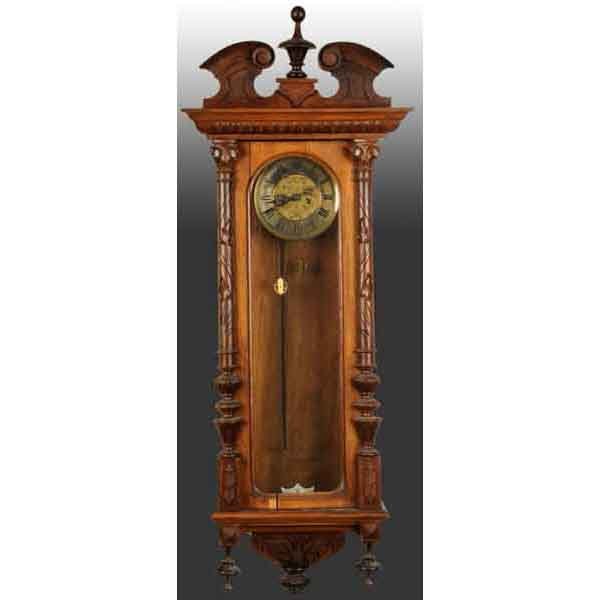 326: Triumph Wall Clock & 2 Weights.