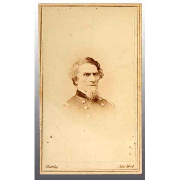670: Union General Benjamin Kelley CDV.