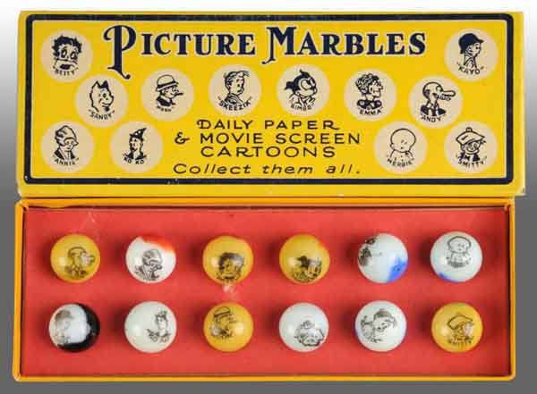 Peltier Comic Marble Box Set. - Feb 27, 2010 | Dan Morphy Auctions in PA