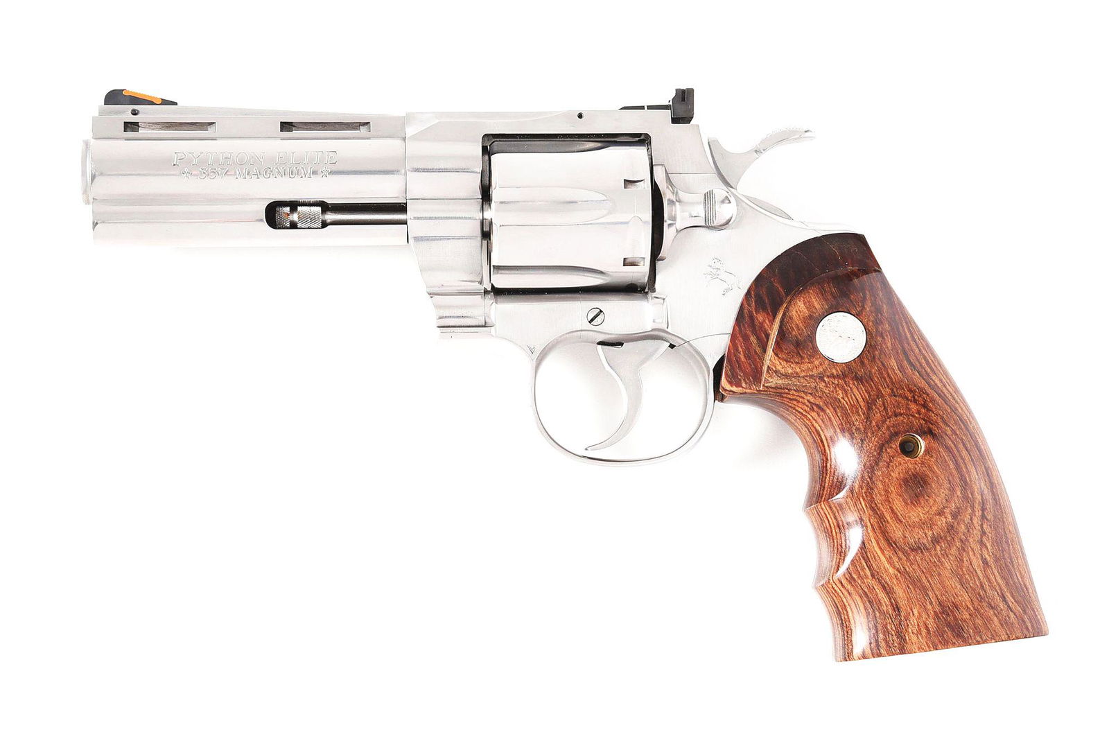 (m) Stainless Colt Python Elite Double Action Revolver
