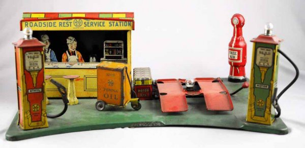 285: Pressed Steel Marx Road Side Service Station.