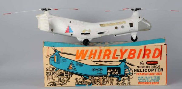 300: Remco Battery-Operated Whirly Bird Helicopter.