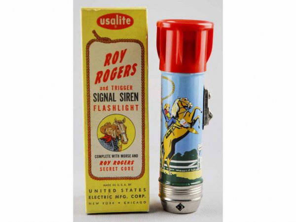 351: Roy Rogers Signal Siren Flashlight Toy. - Mar 16, 2010 | Dan ...