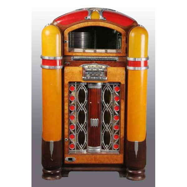 1465: 1941 Wurlitzer Model 800 Jukebox.
