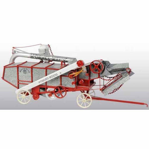 Model Of A Mccormick Deering Threshing Machine.