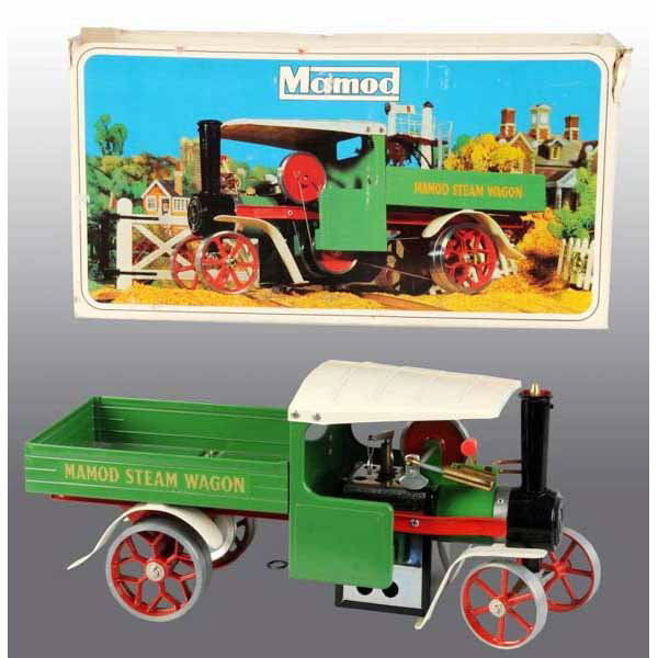 2089: Early Green Mamod Steam Wagon Truck.