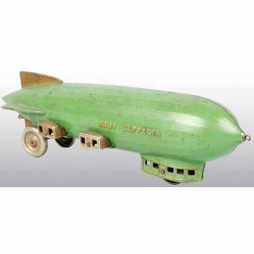 Cast Iron Kenton Graf Zeppelin Toy.