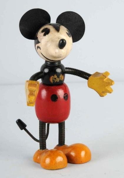 445: Wooden Disney Mickey Mouse Fun-E-Flex Figure Toy. - May 25, 2010 ...