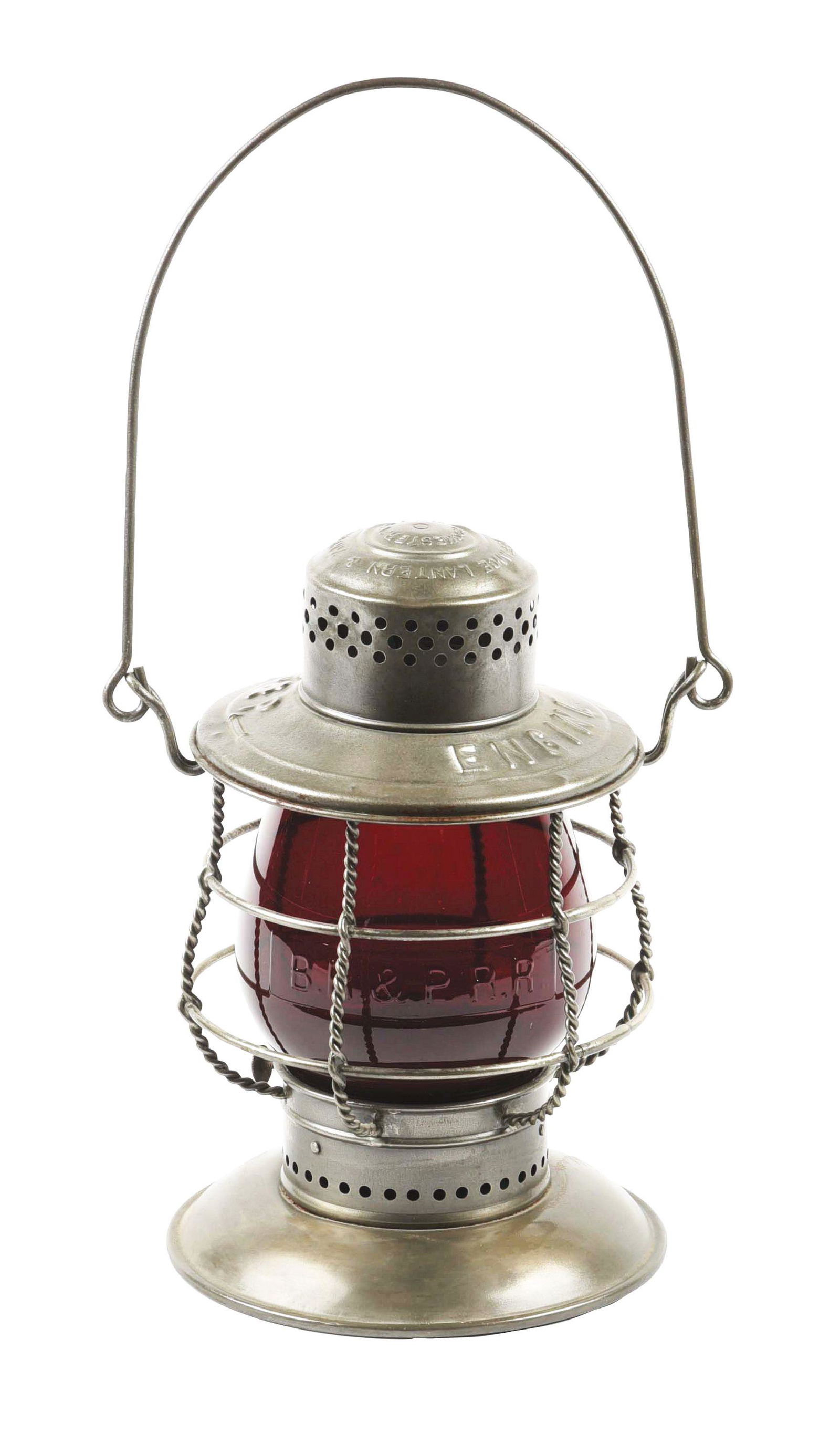 Br&p Engine Bellbottom Railroad Lantern.