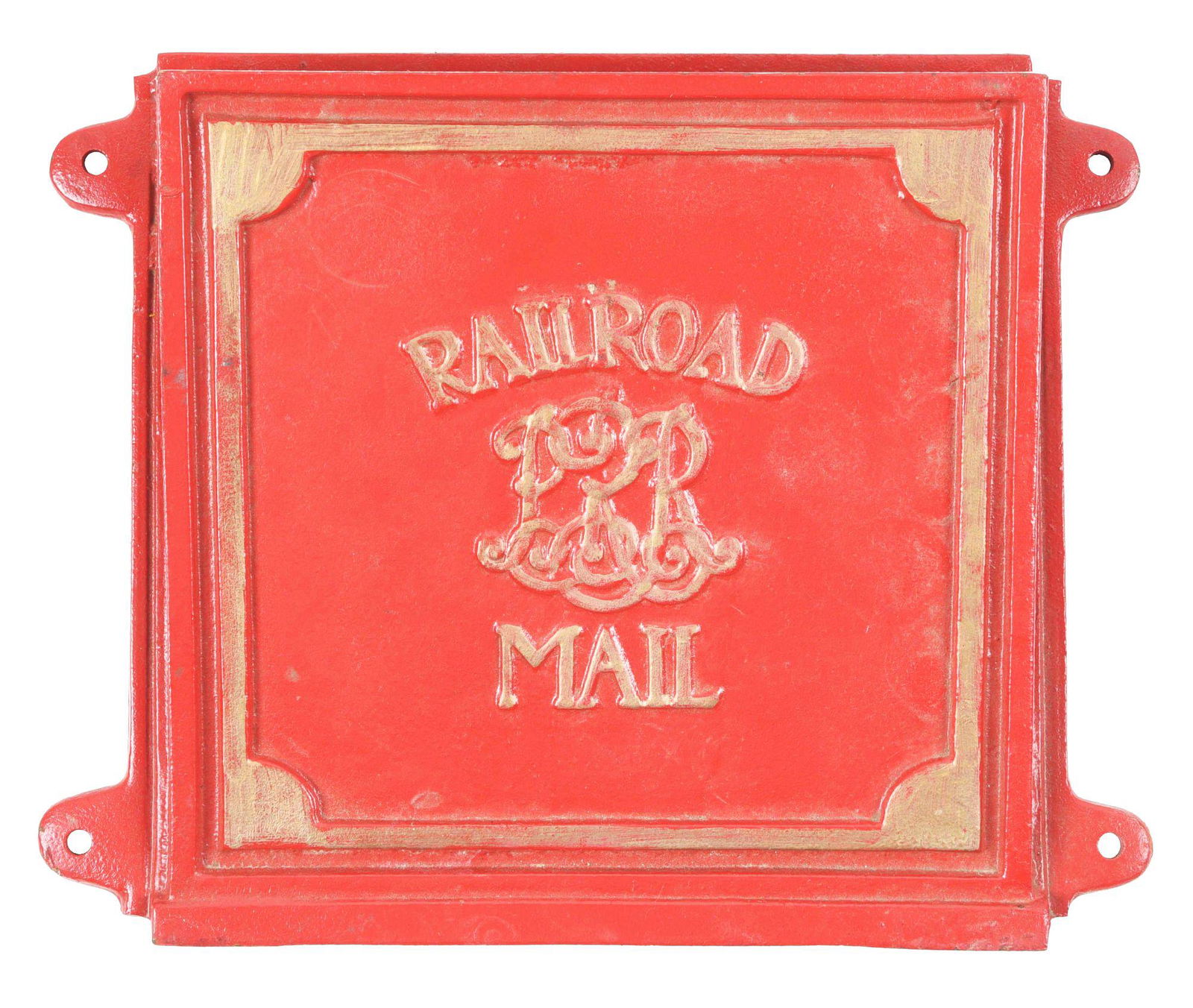 CAST IRON PRR RAILROAD MAIL RECEPTACLE. - Oct 03, 2021 | Dan Morphy ...