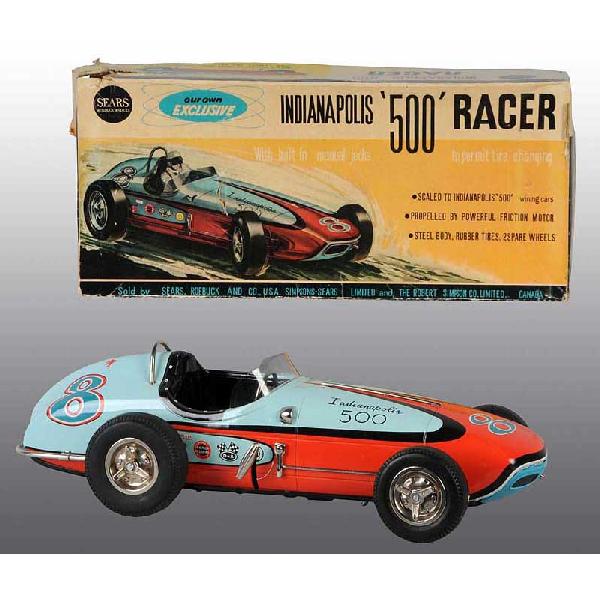 540: Tin Indy 500 Race Car Battery-Operated Toy. - Jul 16, 2010 | Dan ...