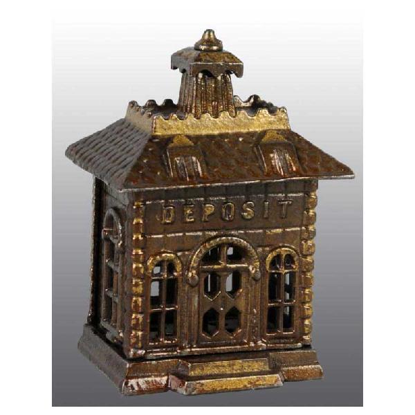 Cast Iron Deposit Building Still Bank.