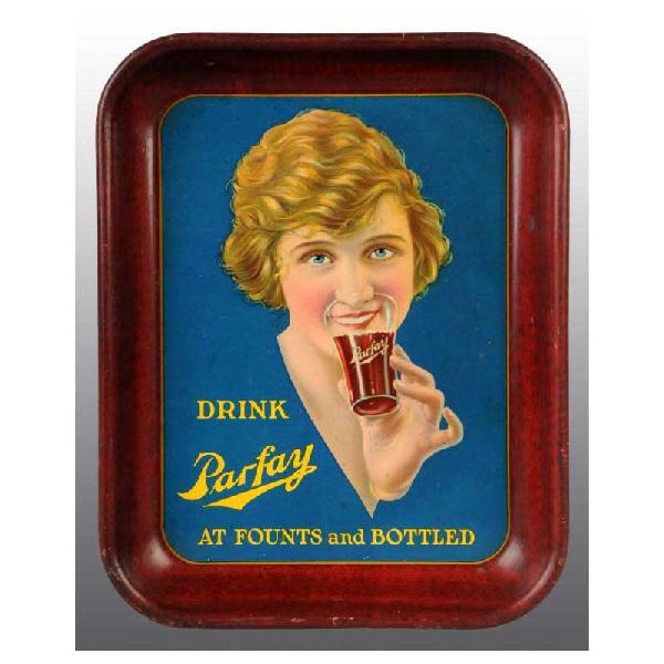1299: Tin Parfay Soda Serving Tray.