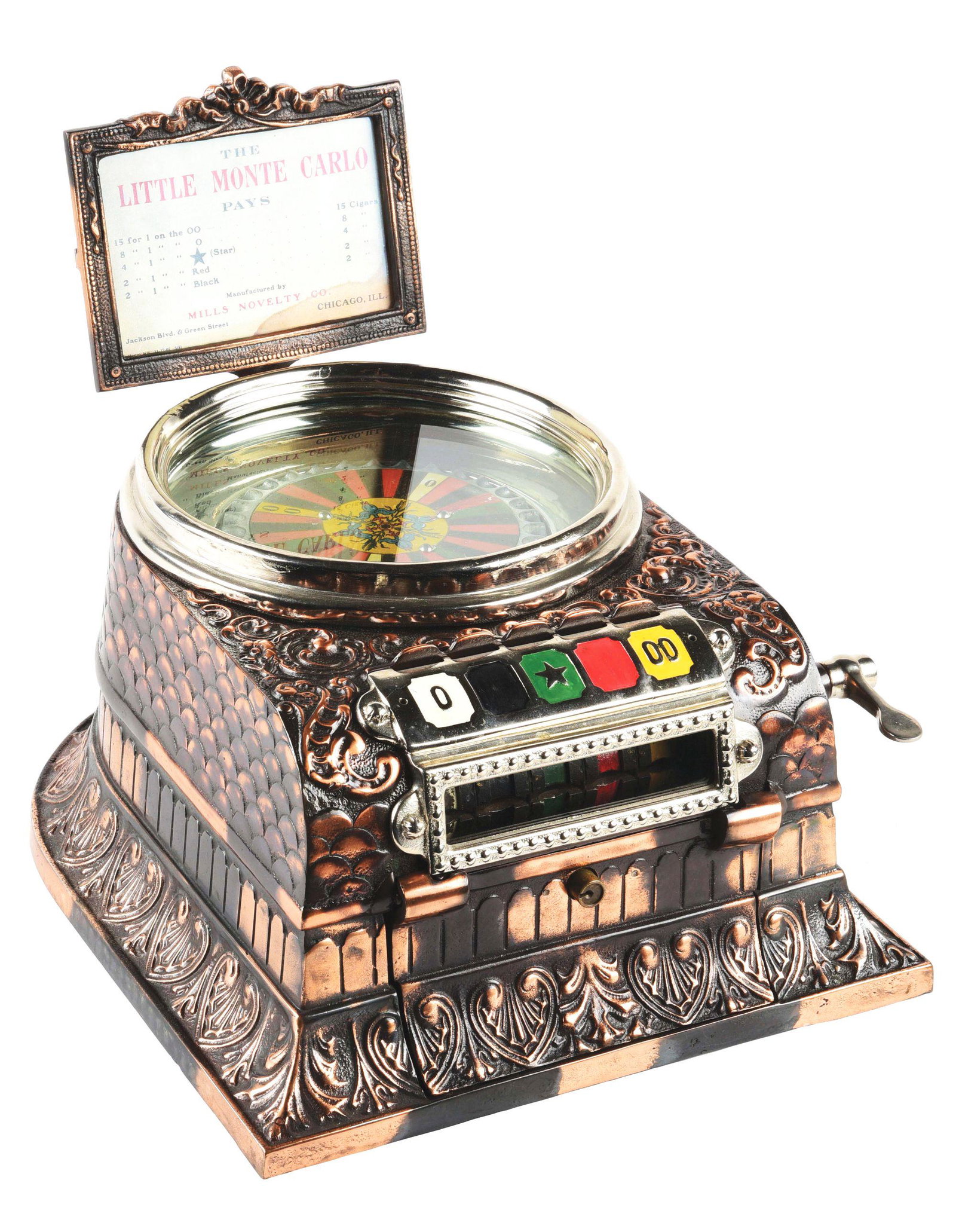 5¢ Mills Little Monte Carlo Trade Stimulator.