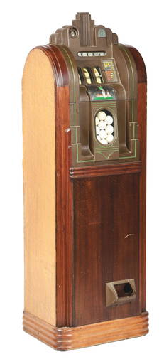 25¢ Mills Estraordinary Club Console Golf Vendor.