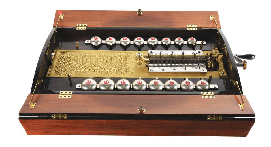 Polyphon "emerald" Style 49, 22 1/2" Disc Music Box