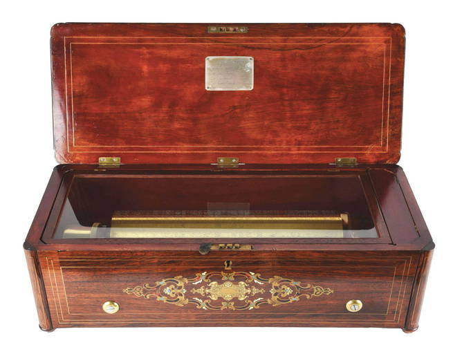 Extremely Rare Nicole Freres 4 Tune Overture Music Box