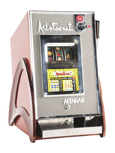 5¢ Arcadian Aristocrat Slot Machine.