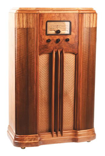 General Electric Console Radio.