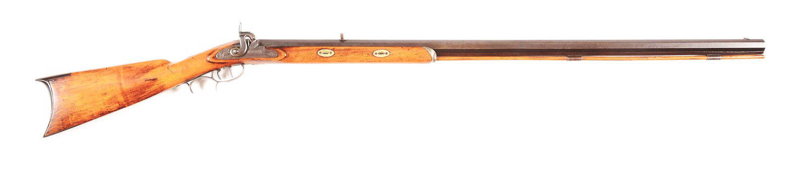 (a) J.p. Gemmer Percussion Plains Rifle.