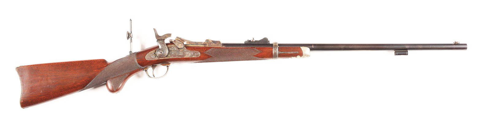 (a) Rare "officer's Rifle" Springfield Model 1875