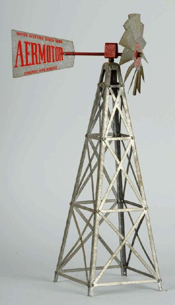 711: Metal Aermotor Windmill Salesman Sample.