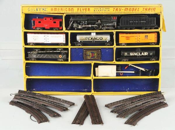 American Flyer Gilbert Tru Model Train Set.