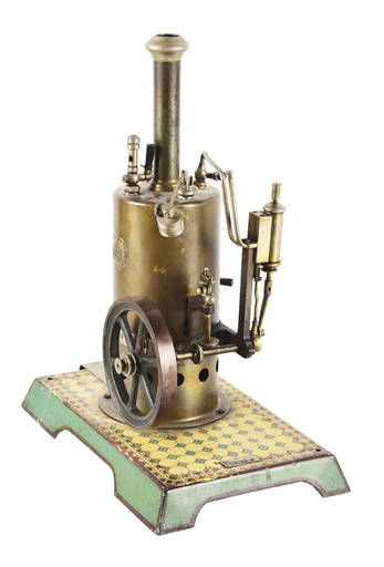 Early German Marklin Vertical Steam Engine.