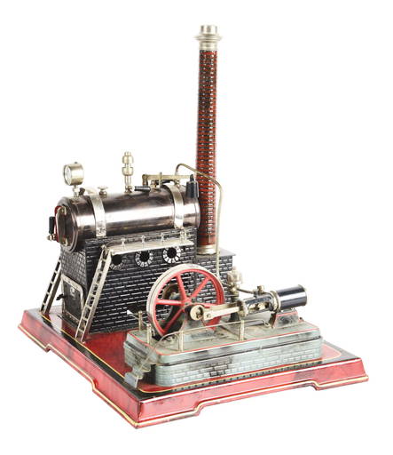 EARLY GERMAN FALK STEAM ENGINE PLATFORM TOY. (#1303) on Nov 30, 2021 ...
