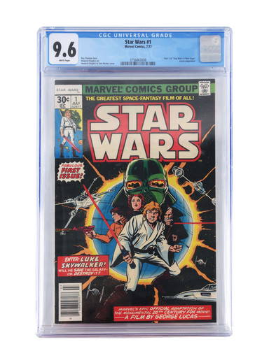 Star Wars No. 1 Comic Book.