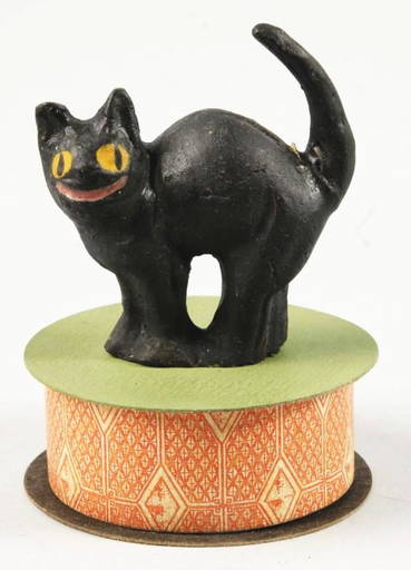 Standing Cat Candy Container.