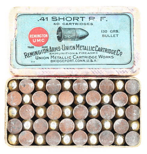 REMINGTON-UMC .41 SHORT RIMFIRE CARTRIDGE BOXES. - Dec 14, 2021 | Dan ...