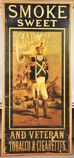 1093: Sweet Caporal Tobacco Sign.