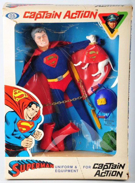 280: Ideal Captain Action Superman Figure.