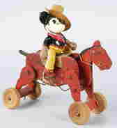 MICKEY MOUSE RIDING HORSE - May 09, 2014 | Bertoia Auctions in NJ