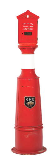 Gamewell Fire Alarm Telegraph Station.