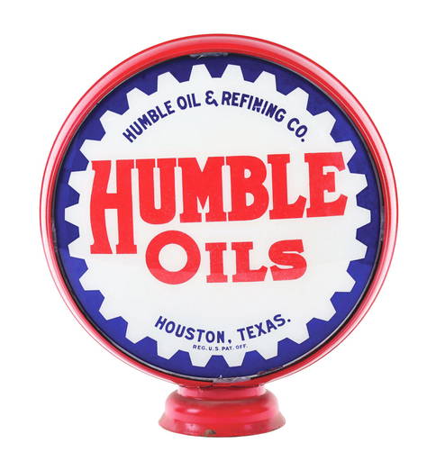 HUMBLE OILS & REFINING COMPANY COMPLETE 15" GLOBE ON (#2266) on Mar 30 ...