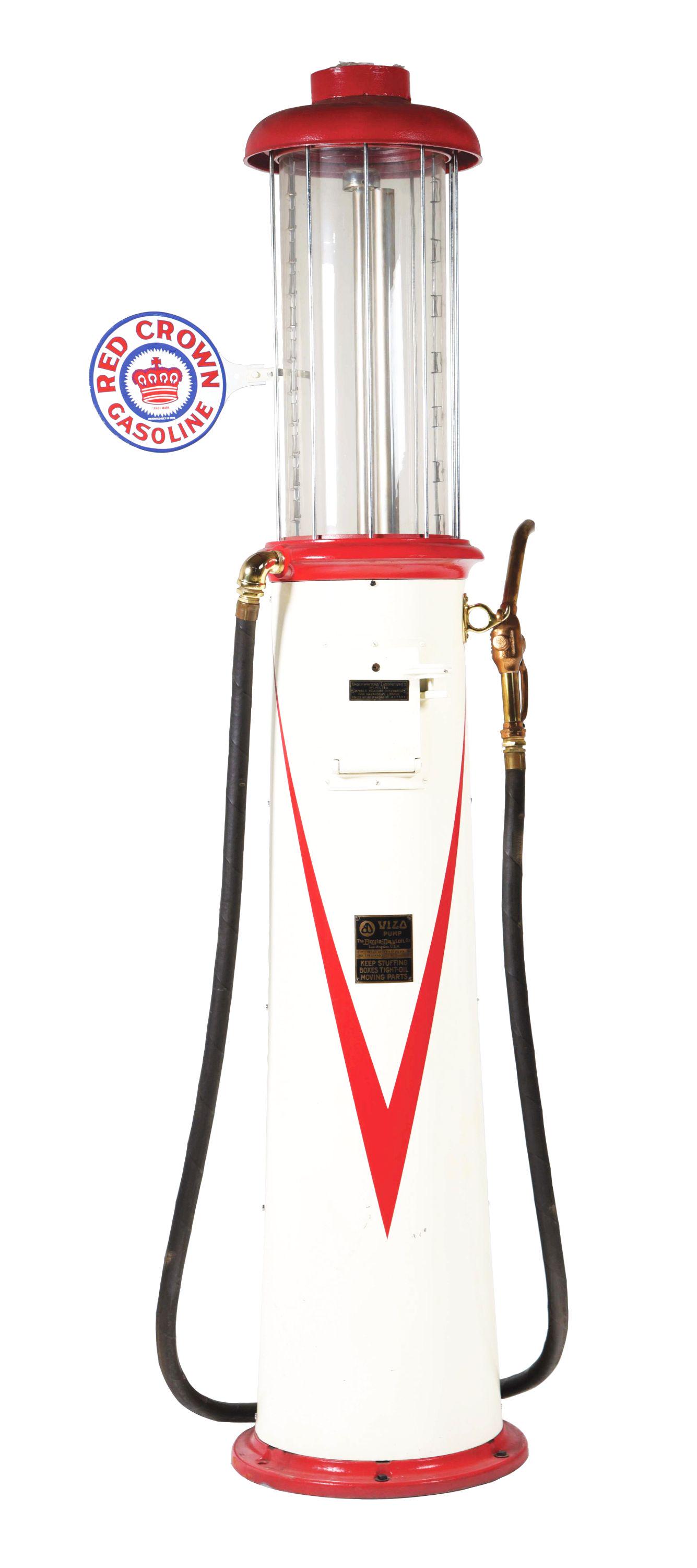 BOYLE DAYTON MODEL #78 TEN GALLON VISIBLE GAS PUMP. (#2300) on Mar 30 ...