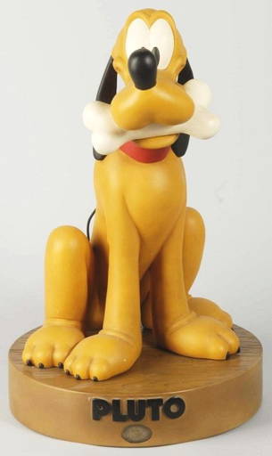 Walt Disney "big Fig" Pluto Figure.