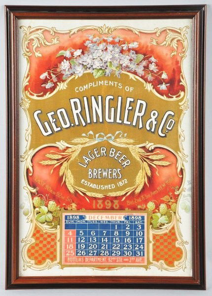 1361: Geo. Ringler & Co. Beer Brewers Calendar.