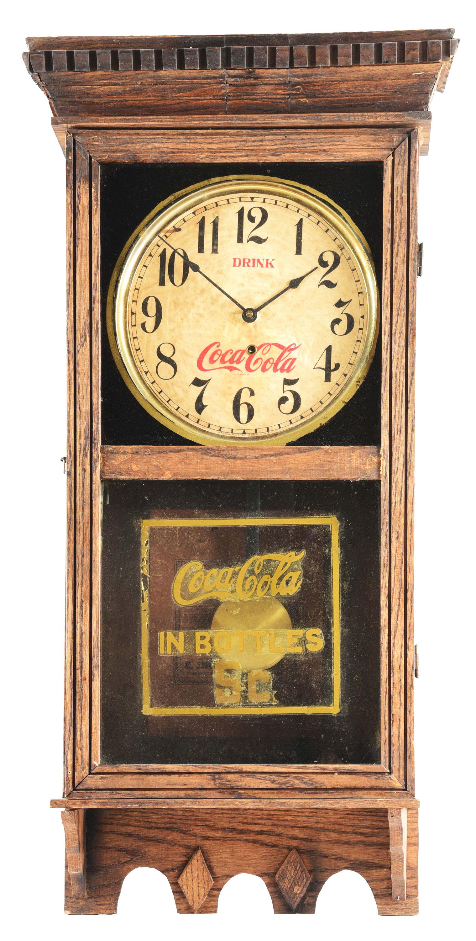 COCA-COLA REGULATOR ADVERTISING CLOCK. (#1752) on May 04, 2022 | Dan ...