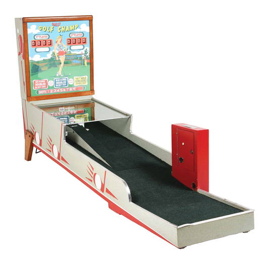 10¢ Bally Golf Champ Arcade Game.
