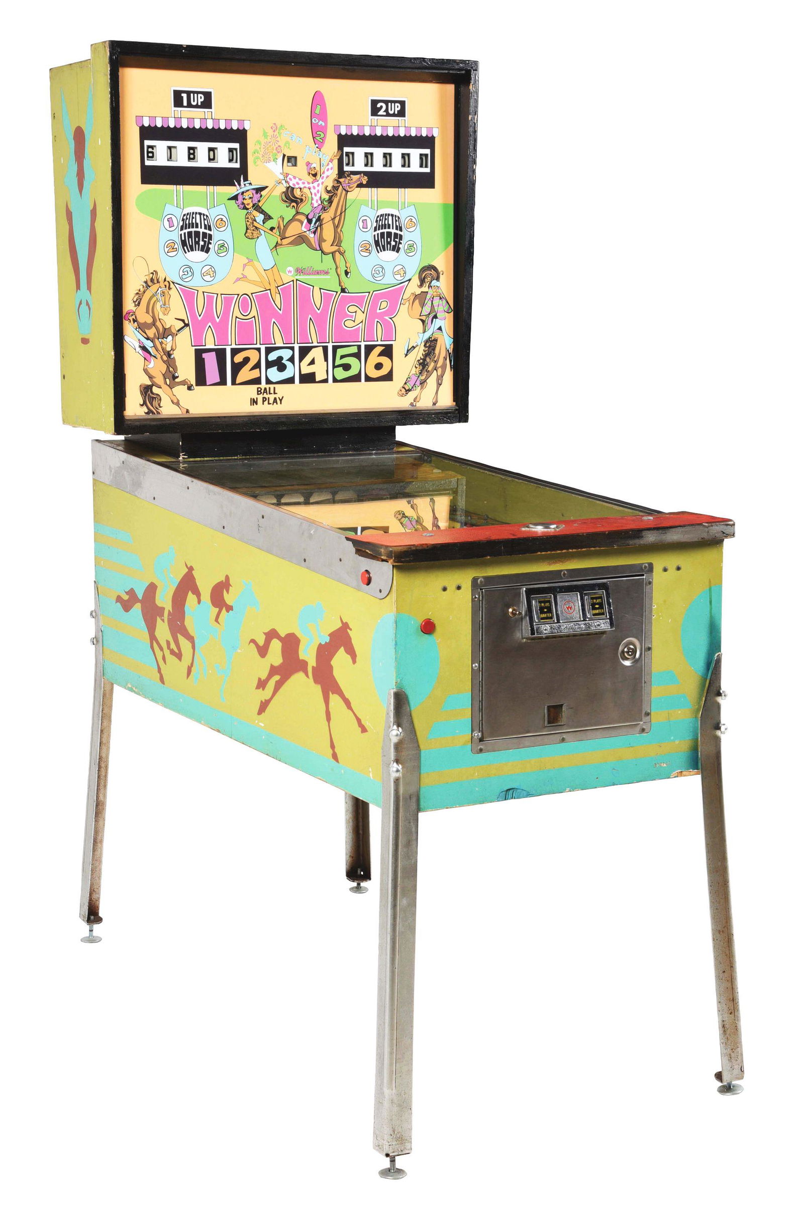 Williams "winner" Horse Race Pinball.