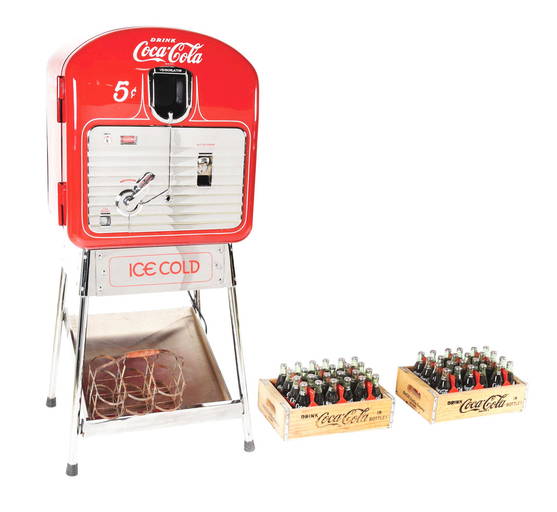 5¢ COCA-COLA MODEL 27 VENDING MACHINE. - May 06, 2022 | Dan Morphy ...