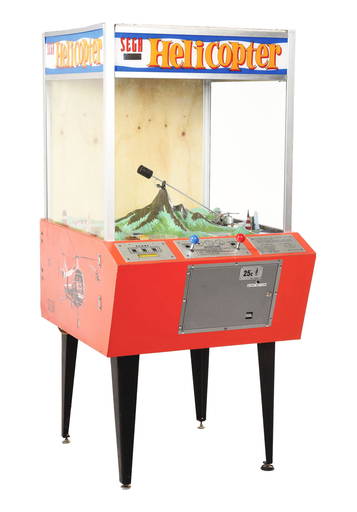 25¢ Sega Helicopter Arcade Game.