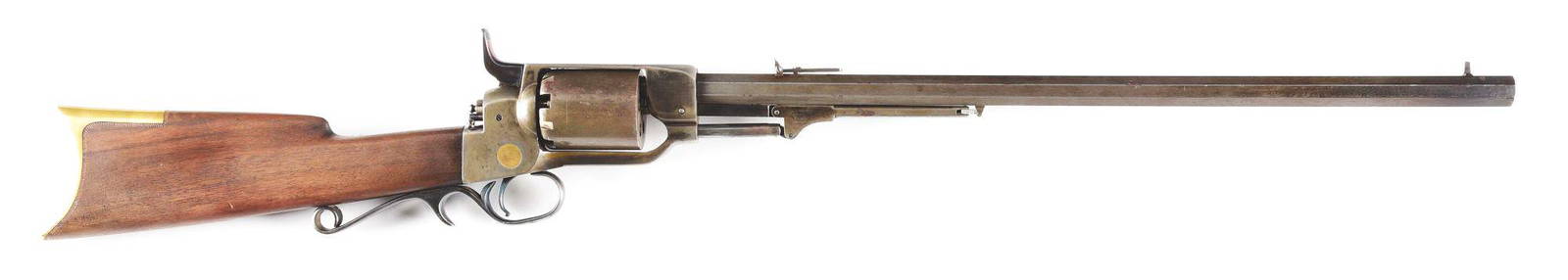 (A) GRIMM PROTOTYPE PERCUSSION REVOLVING RIFLE. (#1133) on May 18, 2022 ...