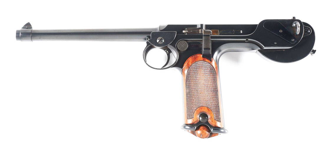 (c) Loewe Borchardt C93 Loewe Semi Automatic Pistol Parts Kit.