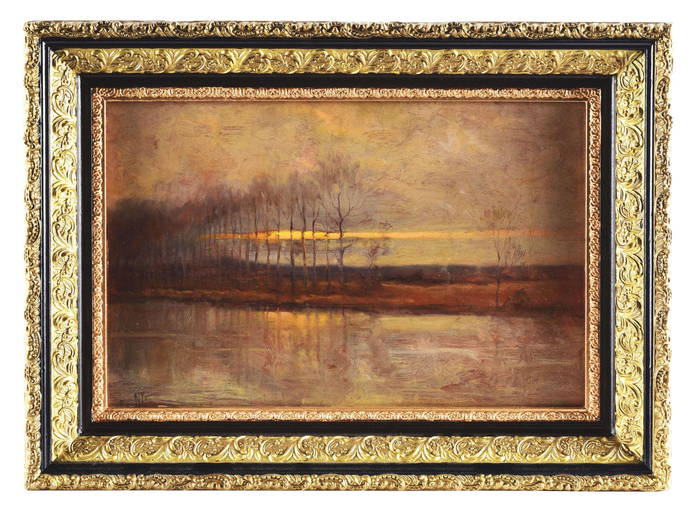 EDGAR NYE (1879 - 1943) "DUSK AT THE RIVER". - Jun 08, 2022 | Dan ...