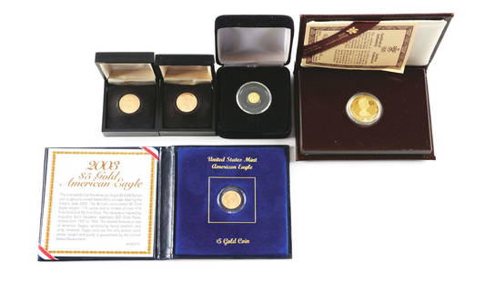 Us Bicentennial .500 Fine Gold George Washington